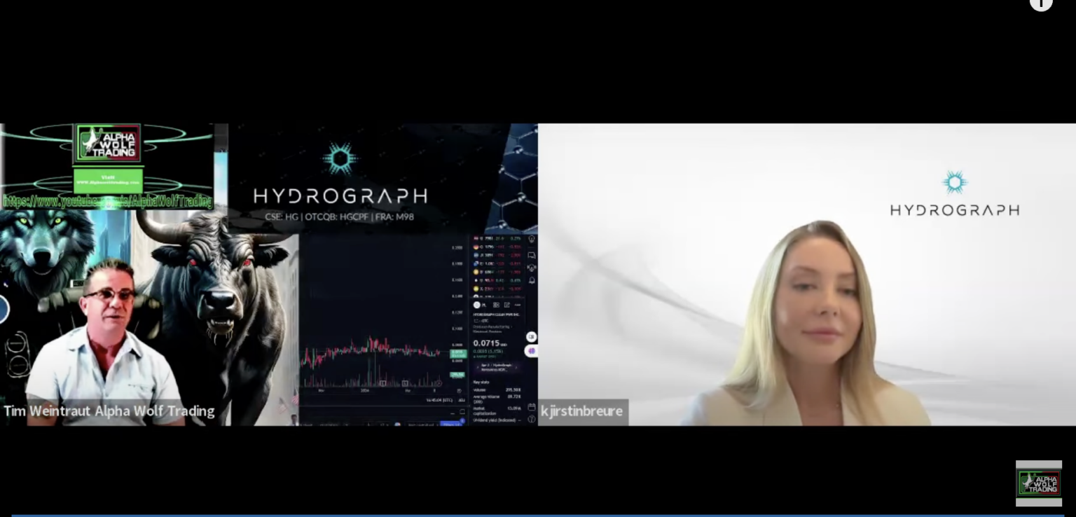 Alpha Wolf Trading Follows Up With CEO Kjirstin Breure of HydroGraph ...